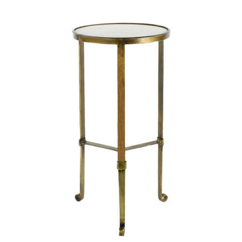 William Laman Furniture.Garden.Antiques - Brass Cigarette Table